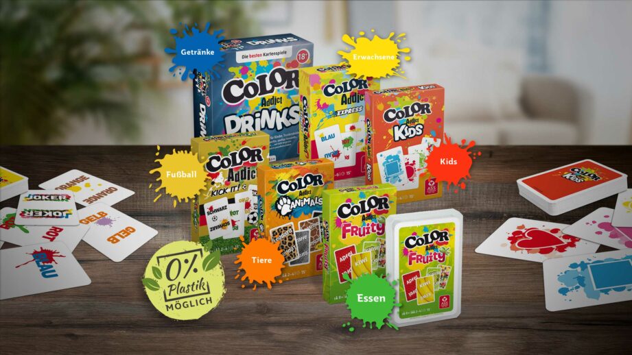 Color Addict - Werbespielkarten