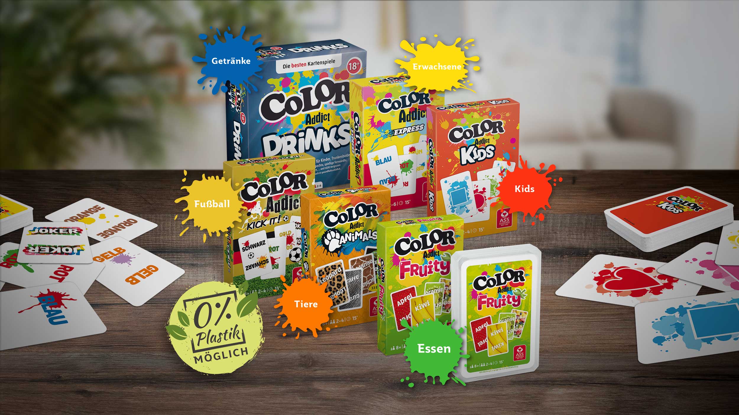 Color Addict - Werbespielkarten