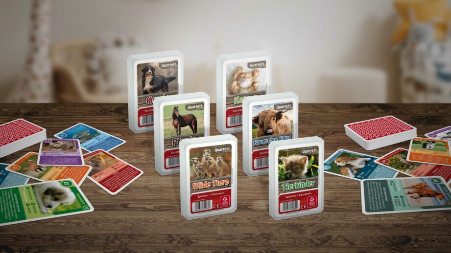 Quartett/Trumpf - Werbespielkarten